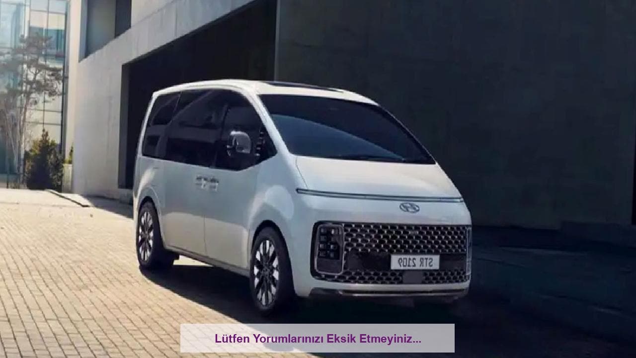 Hyundai Staria Electric: Elektrikli Minivan 2025’te Tanıtılacak